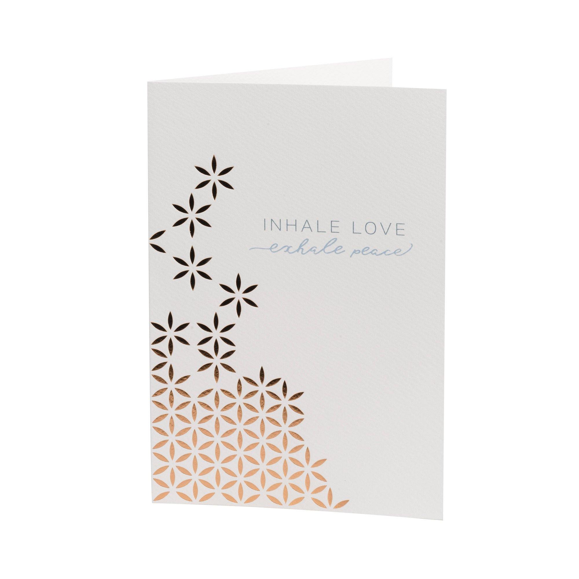 Gift Card - Inhale Love Exhale Peace | Breathe360 – Heal Wellbeing